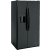 GE GSS25GGPBB 36 Inch Side-by-Side Refrigerator with 25.3 Cu. Ft ...