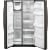 GE GSS25GMHES 36 Inch Freestanding Side by Side Refrigerator with 25.32 ...