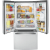 GE GWE19JYLFS 33 Inch Counter Depth French Door Refrigerator with 18.6 ...