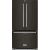 KitchenAid KRFF305EBS 36 Inch Freestanding French Door Refrigerator ...