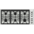 Dacor HPCT466GSNG 46 Inch Gas Cooktop with 6 Sealed Burners, Continuous ...