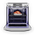 Midea MES30S2AST 30 Inch Slide-In Electric Smart Range with 5 Elements ...