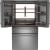 Cafe CJE23DP2WS1 36 Inch Freestanding Counter-Depth 4-Door French Door ...
