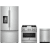 JennAir JARERADW8 3 Piece Kitchen Appliances Package with French Door ...