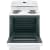 GE JB256DMWW 30 Inch Freestanding Electric Range with 4 Coil Elements ...