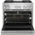 JennAir JDRP636HM 36 Inch Smart Dual Fuel Professional Range with WiFi ...