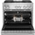 JennAir JDRP636HM 36 Inch Smart Dual Fuel Professional Range with WiFi ...