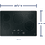 GE JEP5030DTBB 30 Inch Electric Cooktop with 5 Elements, Smooth Glass ...
