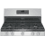GE JGB660SEJSS 30 Inch Freestanding Gas Range with 5 Sealed Burners, 5 ...