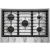 JennAir JGC3530GS 30 Inch Gas Cooktop with 5 Sealed Burners, Cast Iron ...