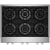 JennAir JGCP436HL 36 Inch Gas Rangetop with Dual-Stacked PowerBurners ...