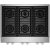 JennAir JGCP436HM 36 Inch Gas Rangetop with Dual-Stacked PowerBurners ...