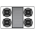 JennAir JGCP536HL 36 Inch Gas Rangetop with 4 Sealed Brass Burners ...