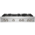 JennAir JGCP648HL 48 Inch Gas Rangetop 4 Sealed Brass Burners, Grill ...