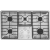 GE JGP3036SLSS 36 Inch Gas Cooktop with 5 Sealed Burners, Dishwasher ...