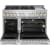 JennAir JGRP548HL 48 Inch Smart Freestanding Gas Range with WiFi, Dual ...