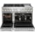 JennAir JGRP548HL 48 Inch Smart Freestanding Gas Range with WiFi, Dual ...
