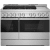 JennAir JGRP548HM 48 Inch Smart Pro-Style Gas Range with Chrome-Infused ...