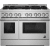 JennAir JGRP648HL 48 Inch Freestanding Professional Gas Smart Range ...