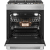 JennAir JGS1450ML 30 Inch Slide-In Gas Range with 5 Sealed Burners, 6.8 ...
