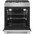 JennAir JGS1450ML 30 Inch Slide-In Gas Range with 5 Sealed Burners, 6.8 ...