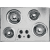 GE JP328SKSS 30 Inch Electric Cooktop with 4 Coil Elements, Removable ...