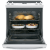 GE JS645DLWW 30 Inch Slide-In Electric Range with 4 Radiant Elements, 5 ...