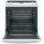 GE JS645DLWW 30 Inch Slide-In Electric Range with 4 Radiant Elements, 5 ...