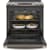 GE JS645ELES 30 Inch Slide-In Electric Range with 4 Radiant Elements, 5 ...