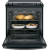 GE JS645FLDS 30 Inch Slide-In Electric Range with 4 Radiant Elements, 5 ...