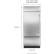 KitchenAid KBBL306ESS 36 Inch Built-In Bottom Mount Refrigerator with ...