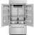 KitchenAid KBFN502EPA 42 Inch French Door Refrigerator with 24.2 cu. ft ...