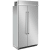KitchenAid KBSN702MPS 42 Inch Built-In Side by Side Refrigerator with ...