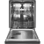 KitchenAid KDFE204KBS 24 Inch Full Console Dishwasher with 13 Place ...