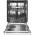 KitchenAid KDFE204KWH 24 Inch Full Console Dishwasher with 13 Place ...