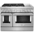 KitchenAid KFDC558JSS 48 Freestanding Dual Fuel Smart Range with 6 ...