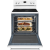 KitchenAid KFEG500EWH 30 Inch Freestanding Electric Range with 5 ...