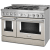 KitchenAid KFGC558JMH 48 Inch Smart Commercial Style Gas Range with 6 ...