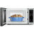 KitchenAid KMCS1016GSS 22 Inch Countertop Microwave Oven with 1.6 Cu ...