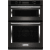 KitchenAid KOCE500EBS 30 Inch Double Combination Electric Wall Oven ...