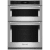 KitchenAid KOEC527PSS 27 Inch Combination Electric Wall Oven with 1.4 ...