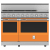 Hestan KRD485GDLPOR 48 Inch Freestanding Dual Fuel Range with 5 Burners ...