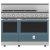Hestan KRD485GDNGGG 48 Inch Freestanding Dual Fuel Range with 5 Burners ...