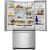 KitchenAid KRFF302ESS 33 Inch French Door Refrigerator with 22 cu. ft ...