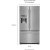 KitchenAid KRFF507HPS 36 Inch Freestanding French Door Refrigerator ...