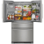 KitchenAid KRMF536RPS 36 Inch Freestanding French Door Refrigerator ...