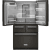 KitchenAid KRMF706EBS 36 Inch Freestanding 5-Door French Door ...