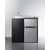 Summit CK36ELGLASS 36 Inch All-In-One Kitchenette with Top-Freezer ...