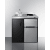 Summit CK36ELGLASS 36 Inch All-In-One Kitchenette with Top-Freezer ...