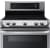 LG LDE4415ST 30 Inch Double Oven Electric Range with ProBake Convection ...